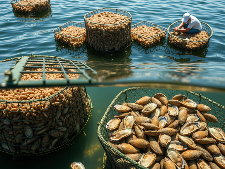 Floating and Submerged Cage Oyster Farming: A Modern Approach to ...